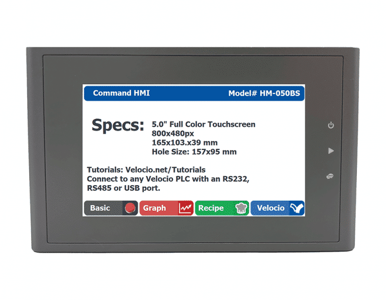 HM-050BS HMI Touch Panel 5.0" 262144 Colors TFT Display 800*480 1 ...